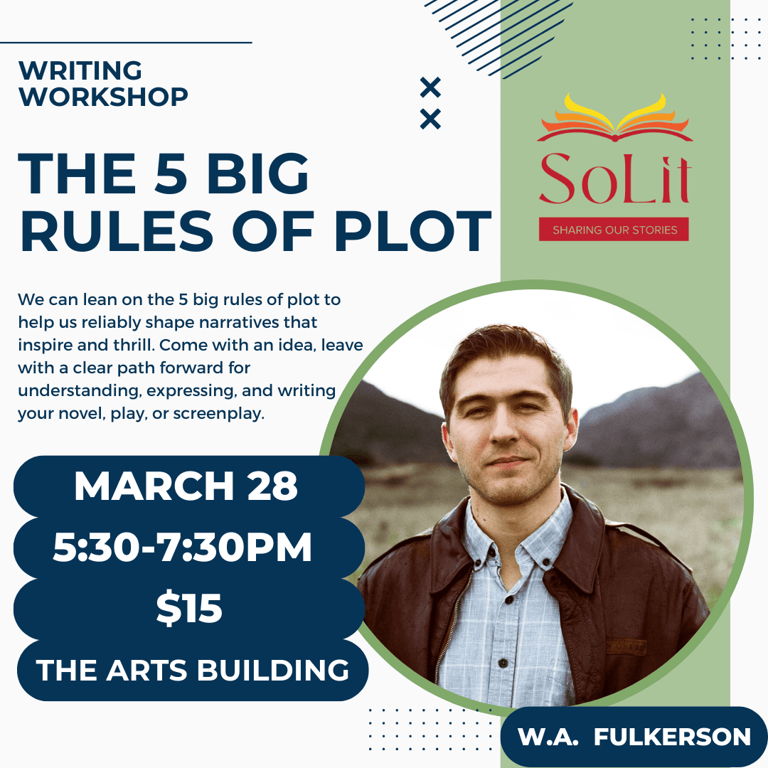 Writing Workshop - The 5 Big Rules of Plot | Choose Chattanooga®