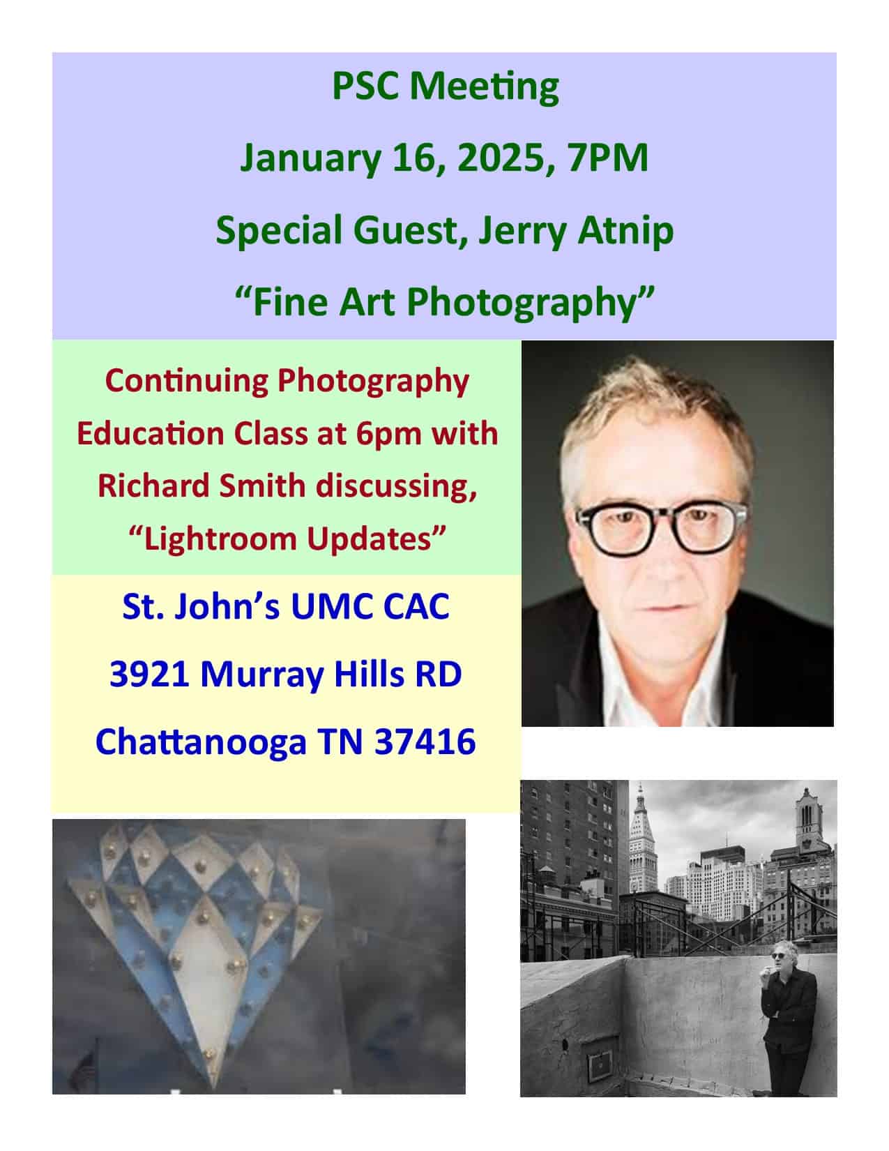 PSC January Meeting with Special Guest Jerry Atnip | Choose Chattanooga®